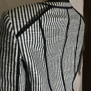 sass & bide | Jackets & Coats | Sass Bide White Black Suit Jacket ...